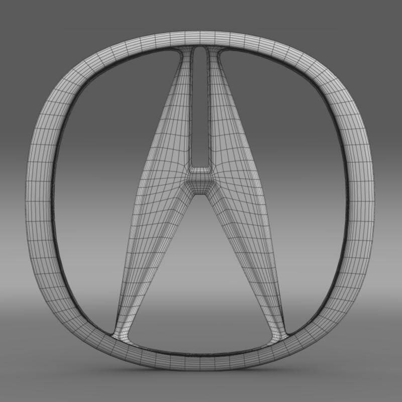 Acura Logo - 3D Model by Creative Idea Studio