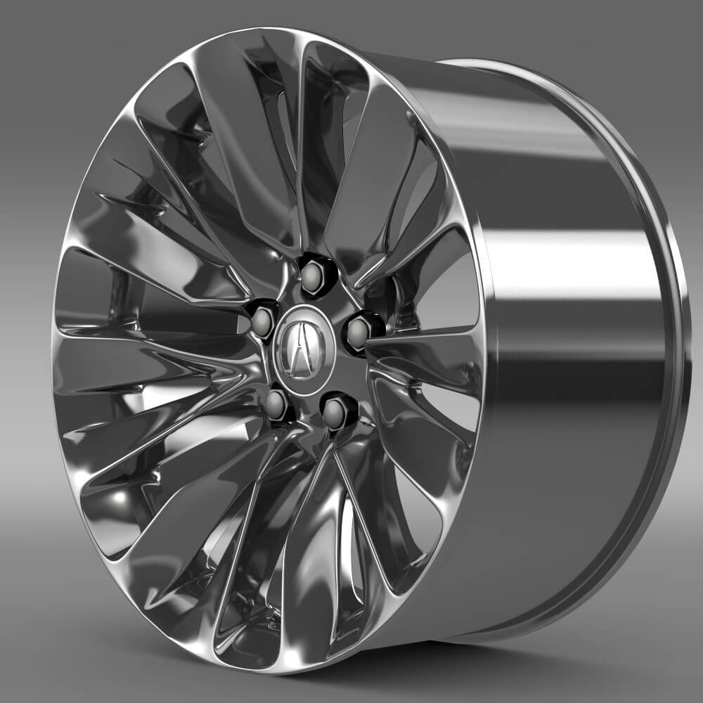 Acura RLX Rim - 3D Model by Creative Idea Studio