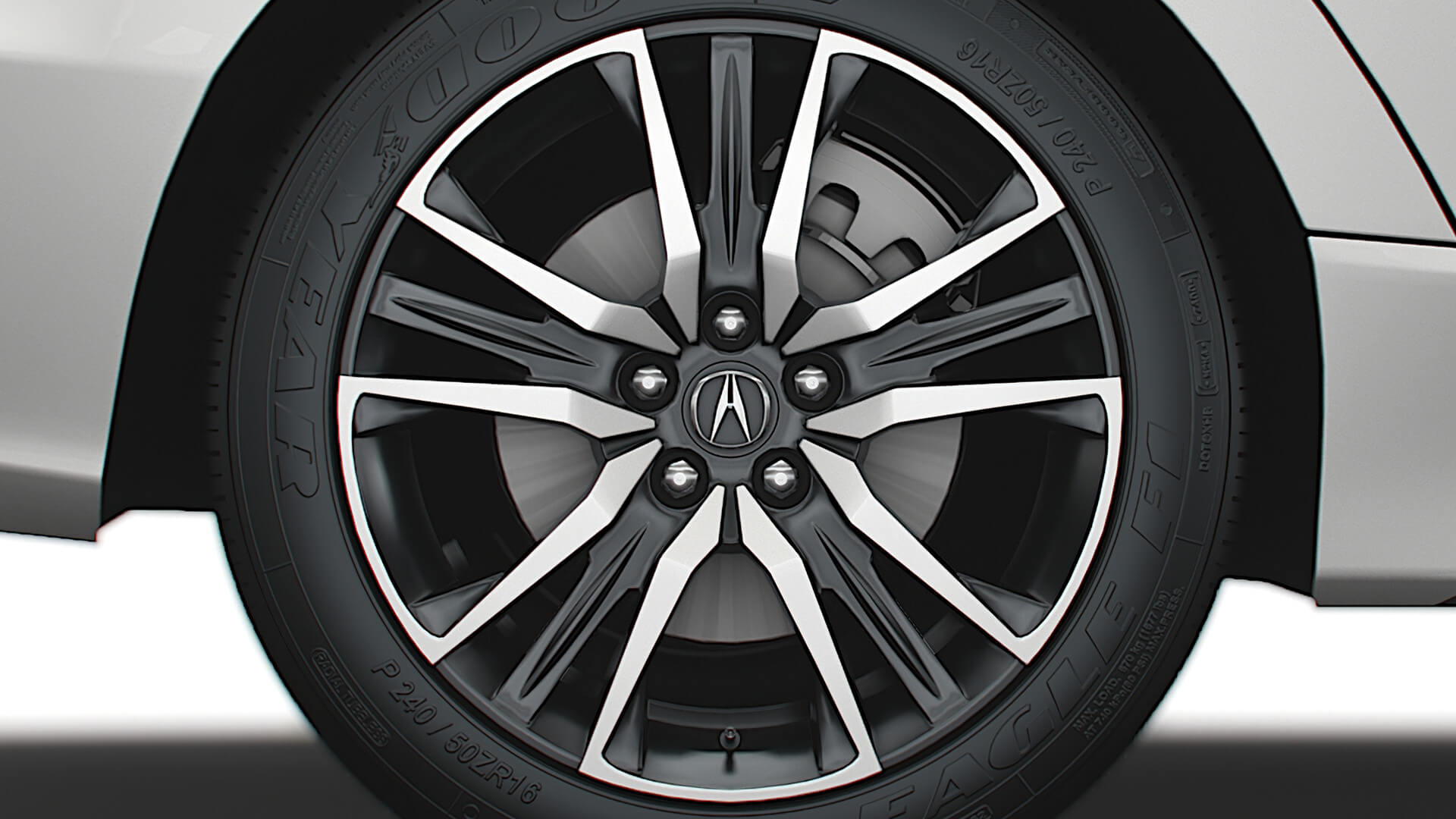 Acura RLX SH AWD 2021 Wheel - 3D Model by Creative Idea Studio