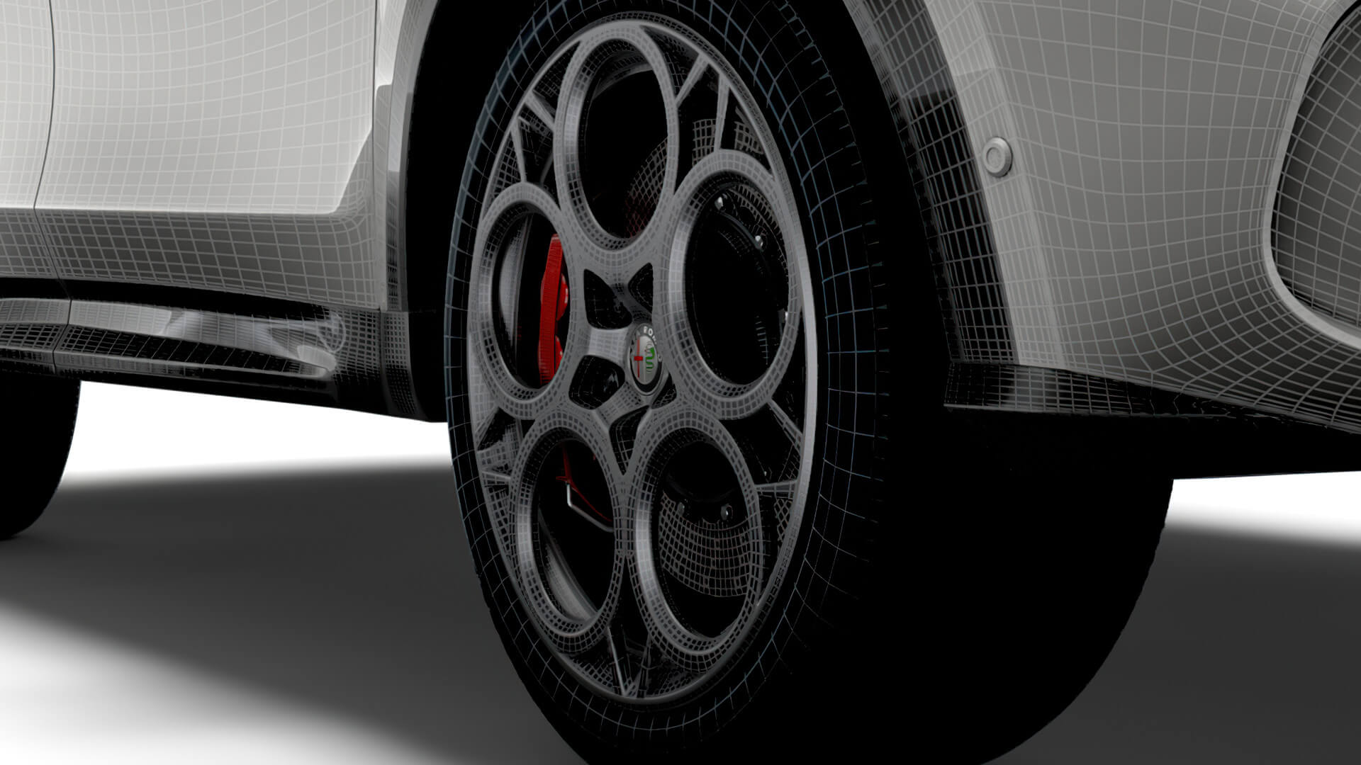Alfa Romeo Tonale Veloce 965 2022 Wheel - 3D Model by Creative Idea Studio
