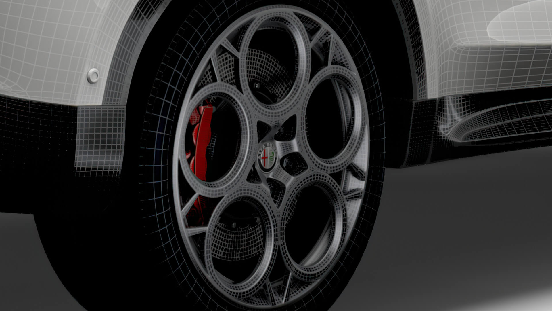 Alfa Romeo Tonale Veloce 965 2022 Wheel - 3D Model by Creative Idea Studio