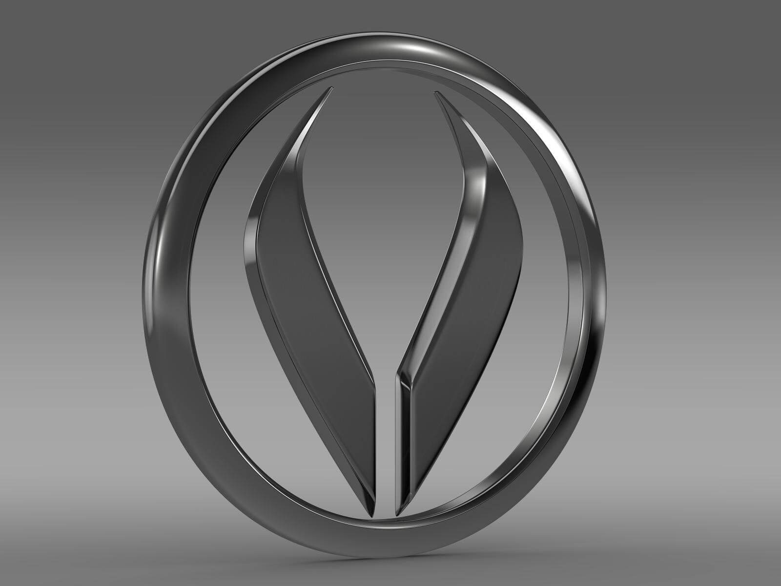 Alpheon Logo - 3D Model by Creative Idea Studio
