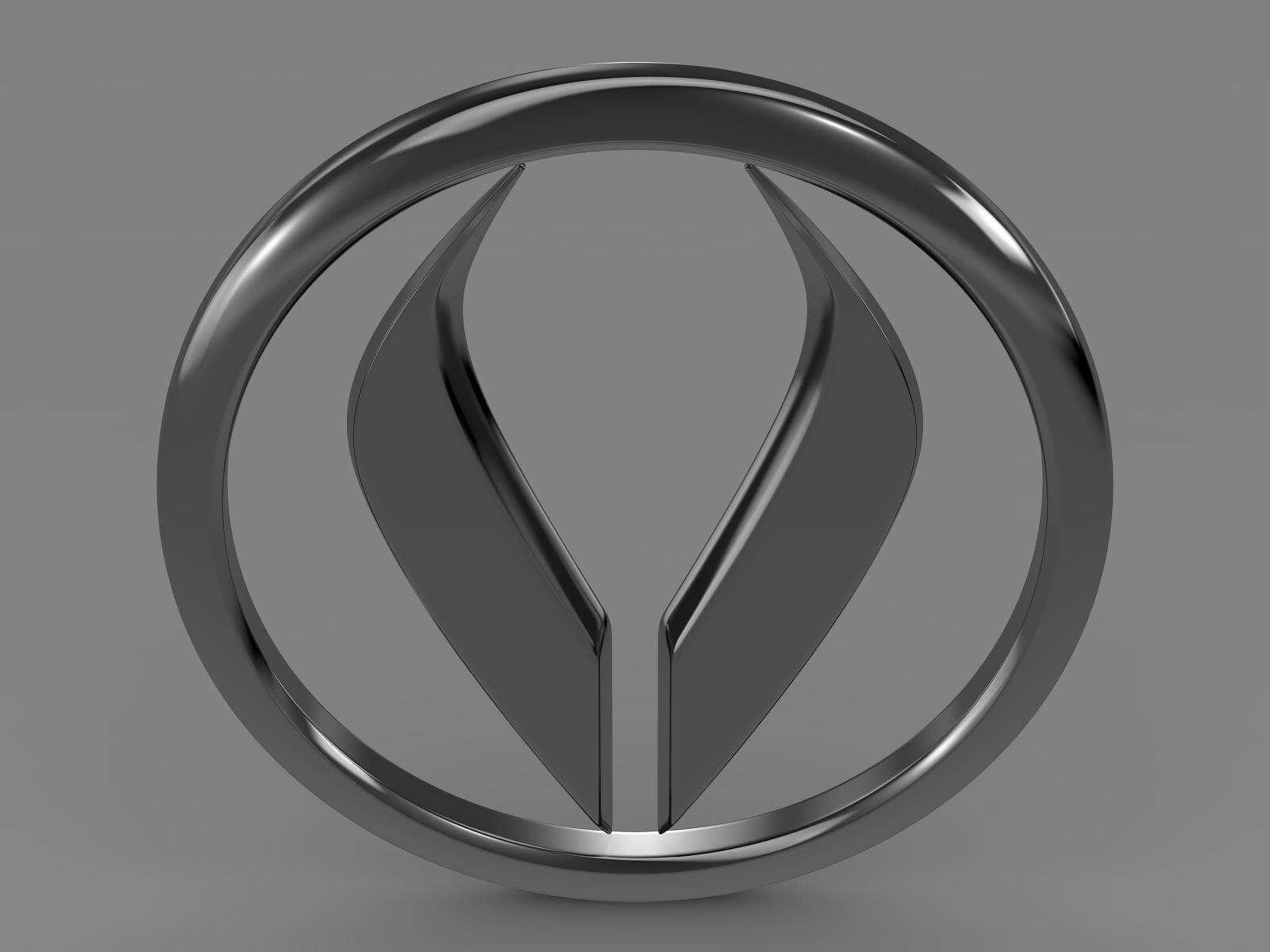 Alpheon Logo - 3D Model by Creative Idea Studio