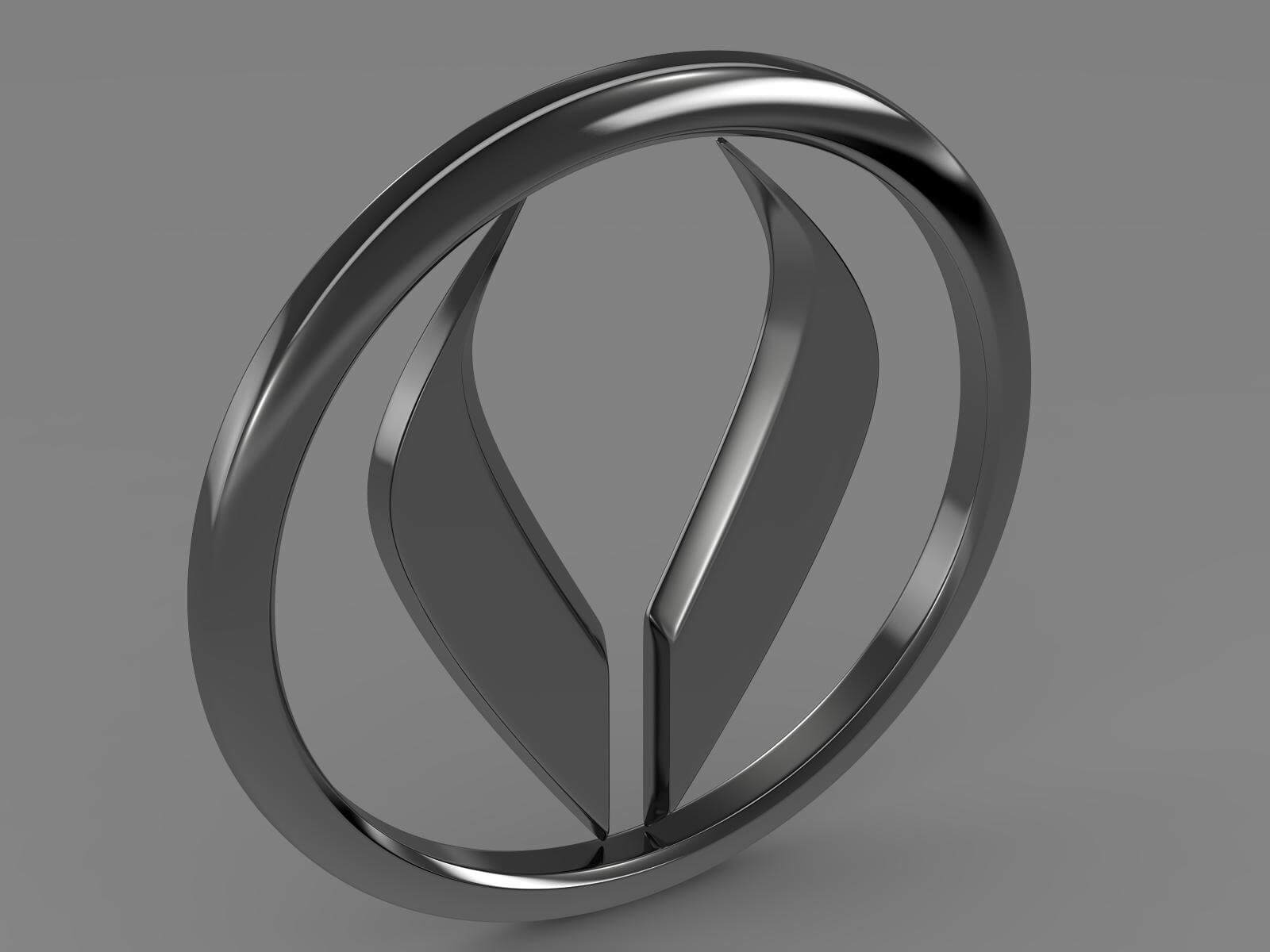 Alpheon Logo - 3D Model by Creative Idea Studio