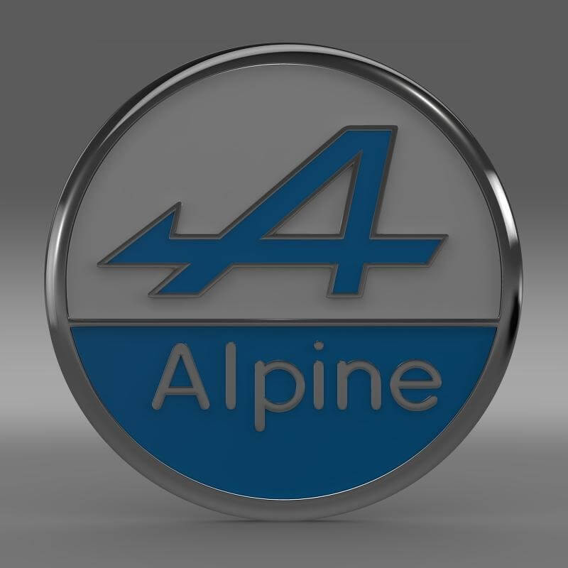 Alpine Logo - 3D Model by Creative Idea Studio