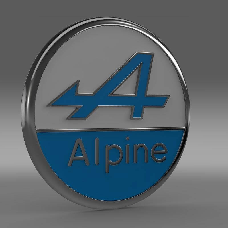 Alpine Logo - 3D Model by Creative Idea Studio