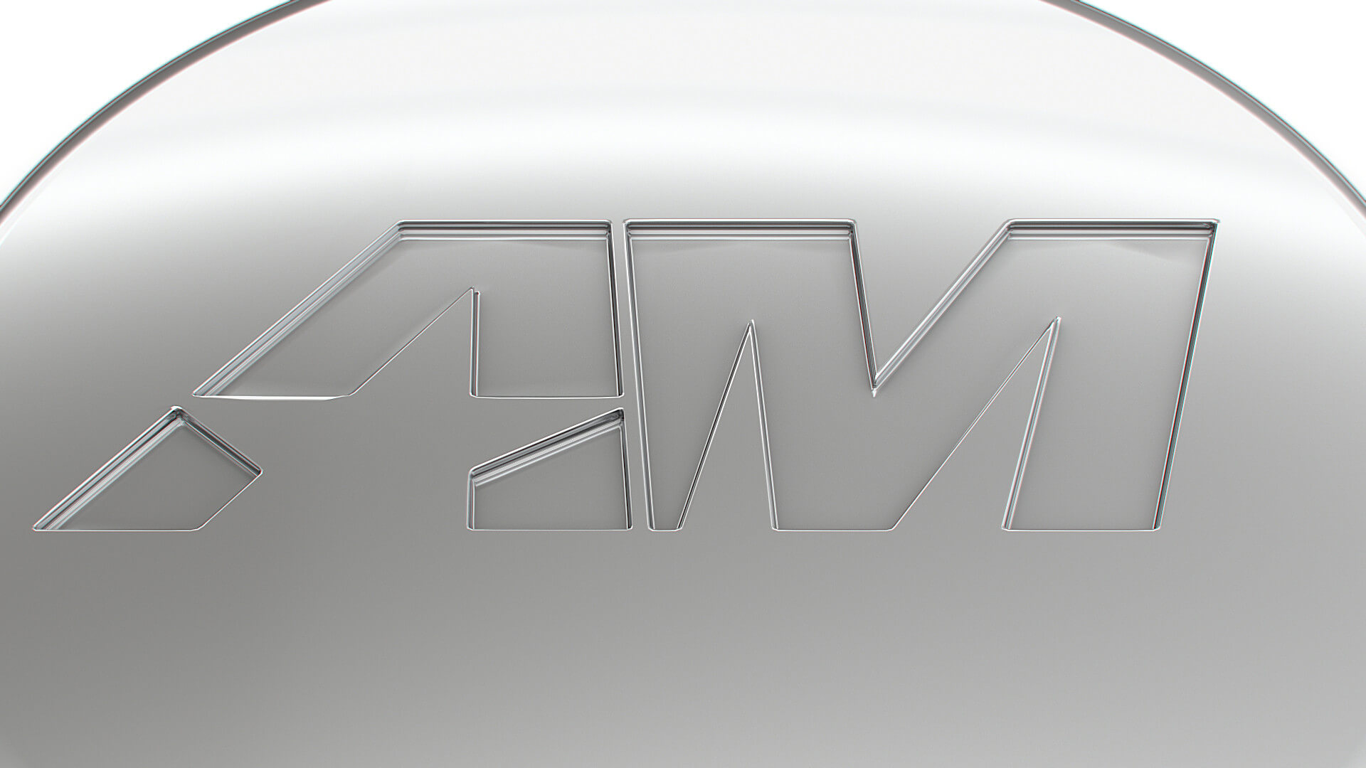 American Muscle Logo - 3D Model by Creative Idea Studio