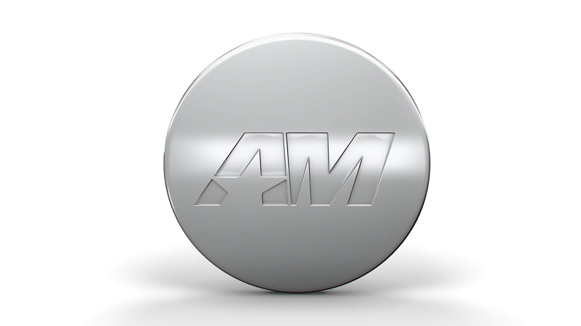 American Muscle Logo - 3D Model by Creative Idea Studio