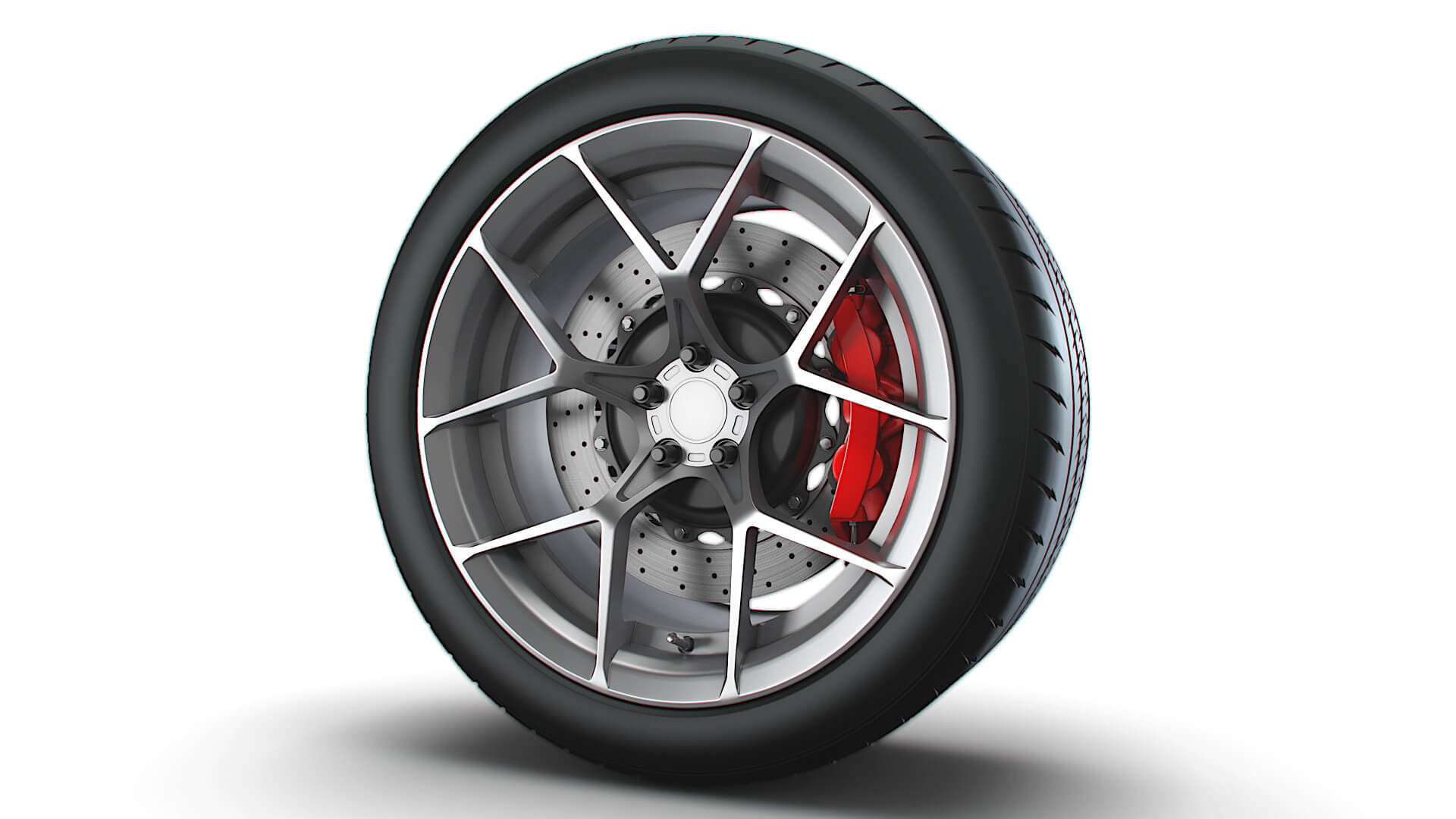 American Racing AR924 Wheel - 3D Model by Creative Idea Studio