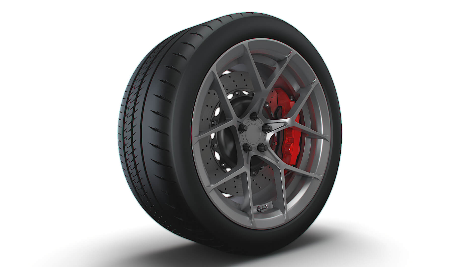 American Racing AR924 Wheel - 3D Model by Creative Idea Studio