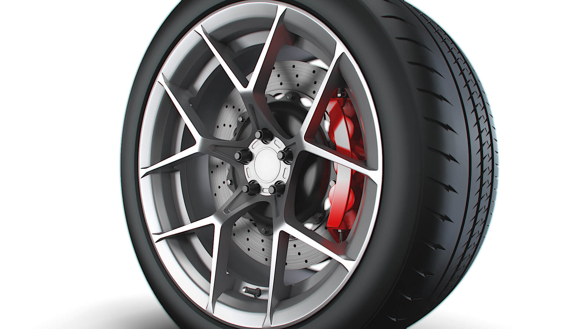 American Racing AR924 Wheel - 3D Model by Creative Idea Studio