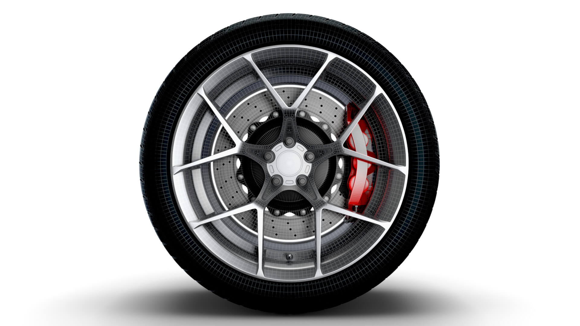 American Racing AR924 Wheel - 3D Model by Creative Idea Studio