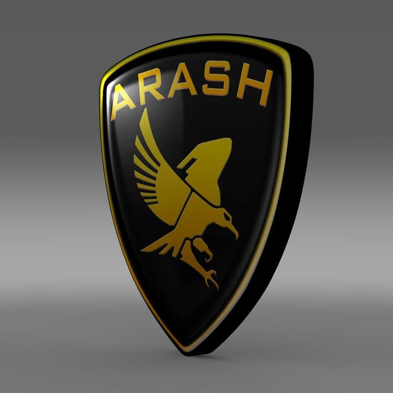 Arash Logo - 3D Model by Creative Idea Studio