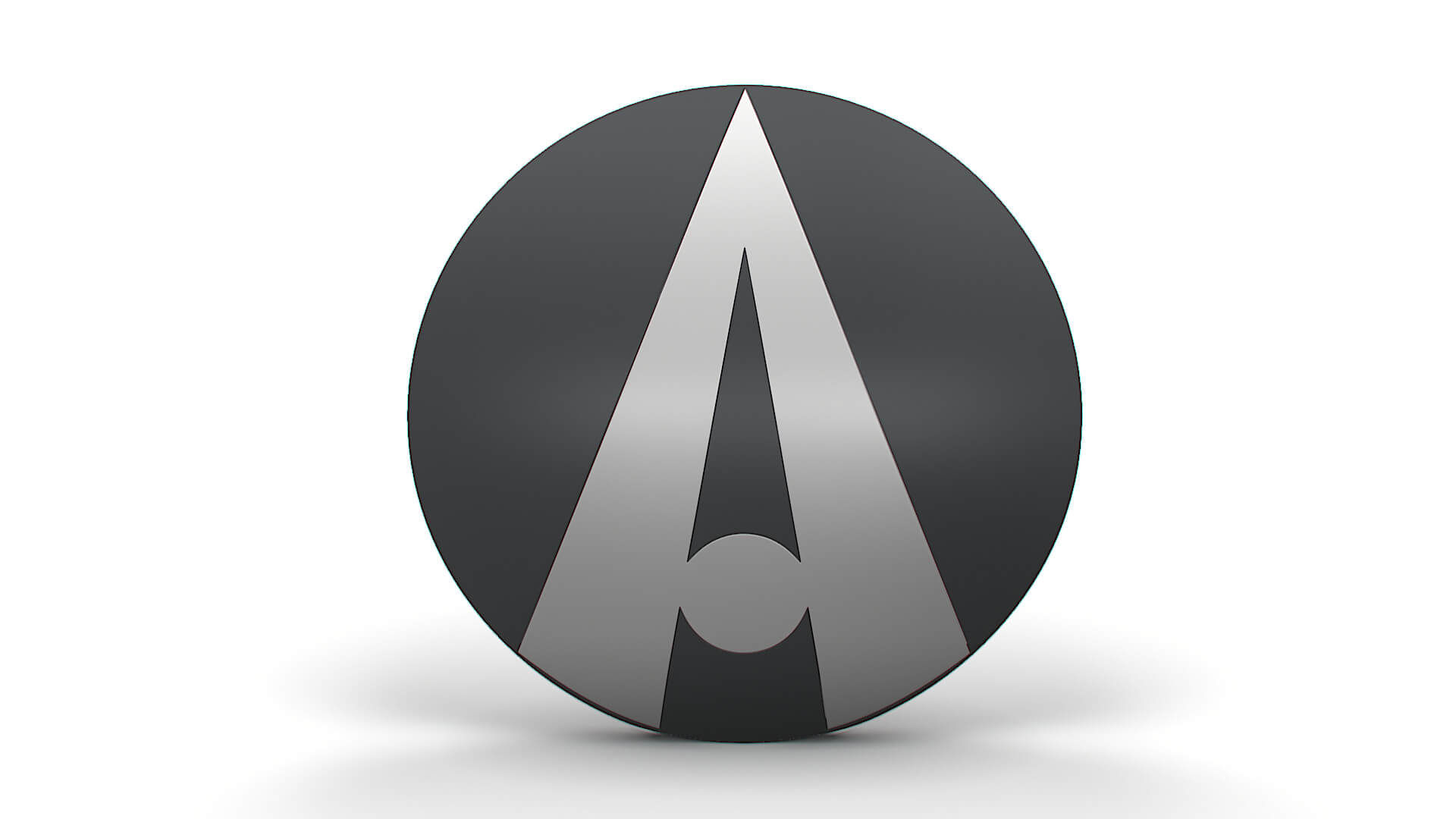 Ariel Logo - 3D Model by Creative Idea Studio