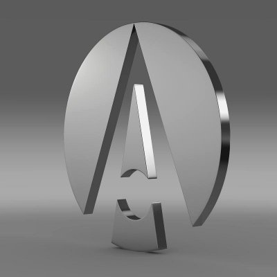 Ariel Logo - 3D Model by Creative Idea Studio