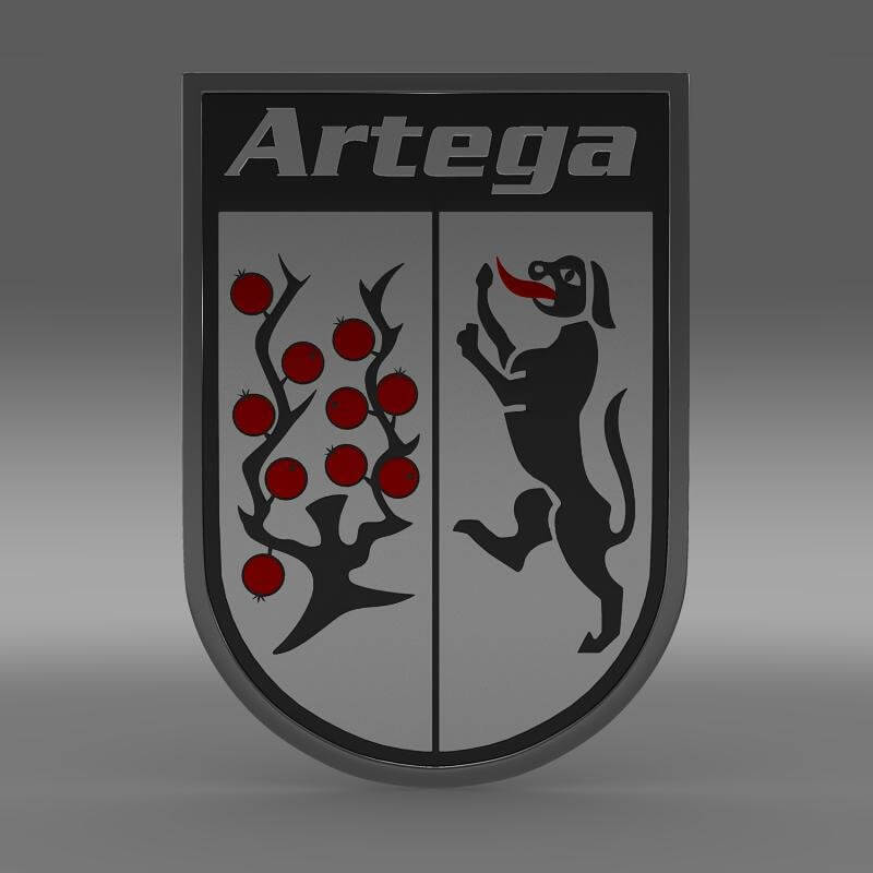 Artega Logo - 3D Model by Creative Idea Studio