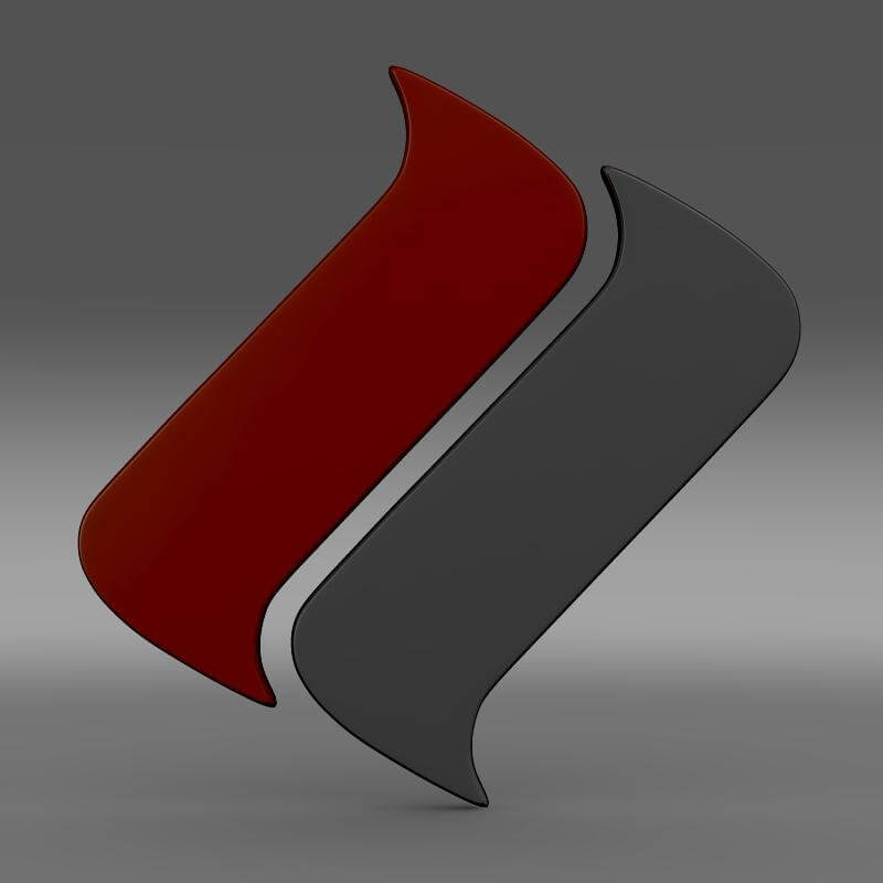 Ascari Logo - 3D Model by Creative Idea Studio