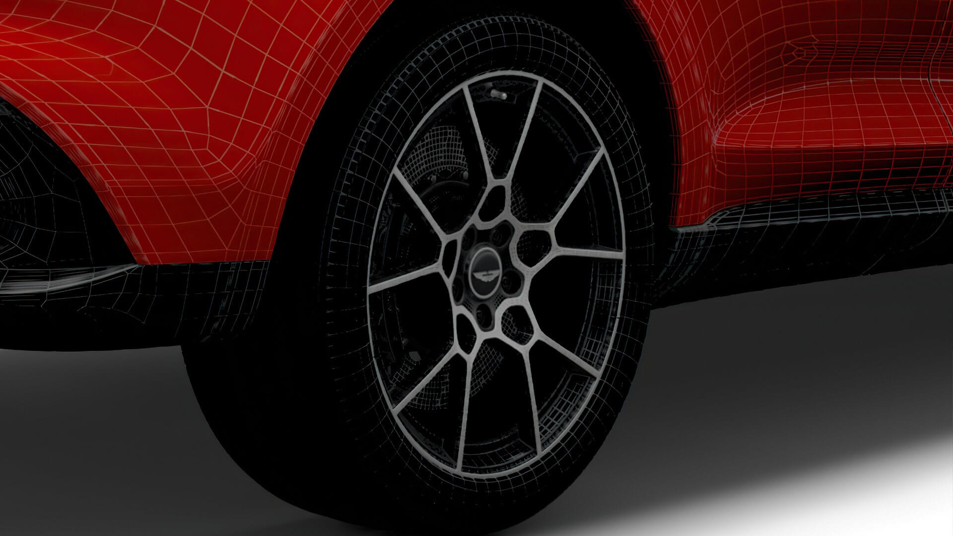 Aston Martin DBX 2021 Wheel - 3D Model by Creative Idea Studio