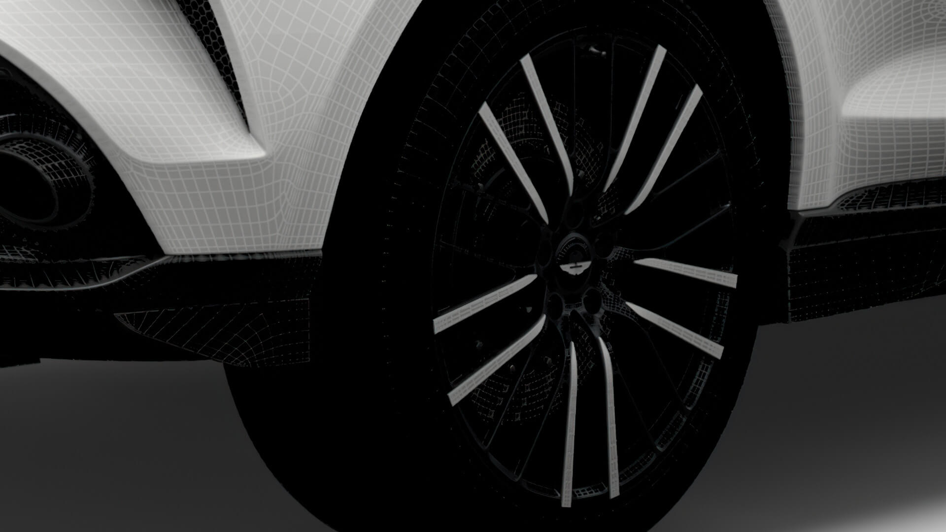 Aston Martin DBX 707 2023 Wheel - 3D Model by Creative Idea Studio