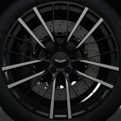 Aston Martin DBX 707 2023 Wheel - 3D Model by Creative Idea Studio