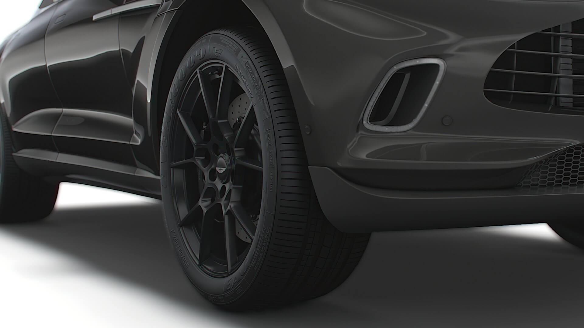 Aston Martin DBX Q 2021 Wheel - 3D Model by Creative Idea Studio
