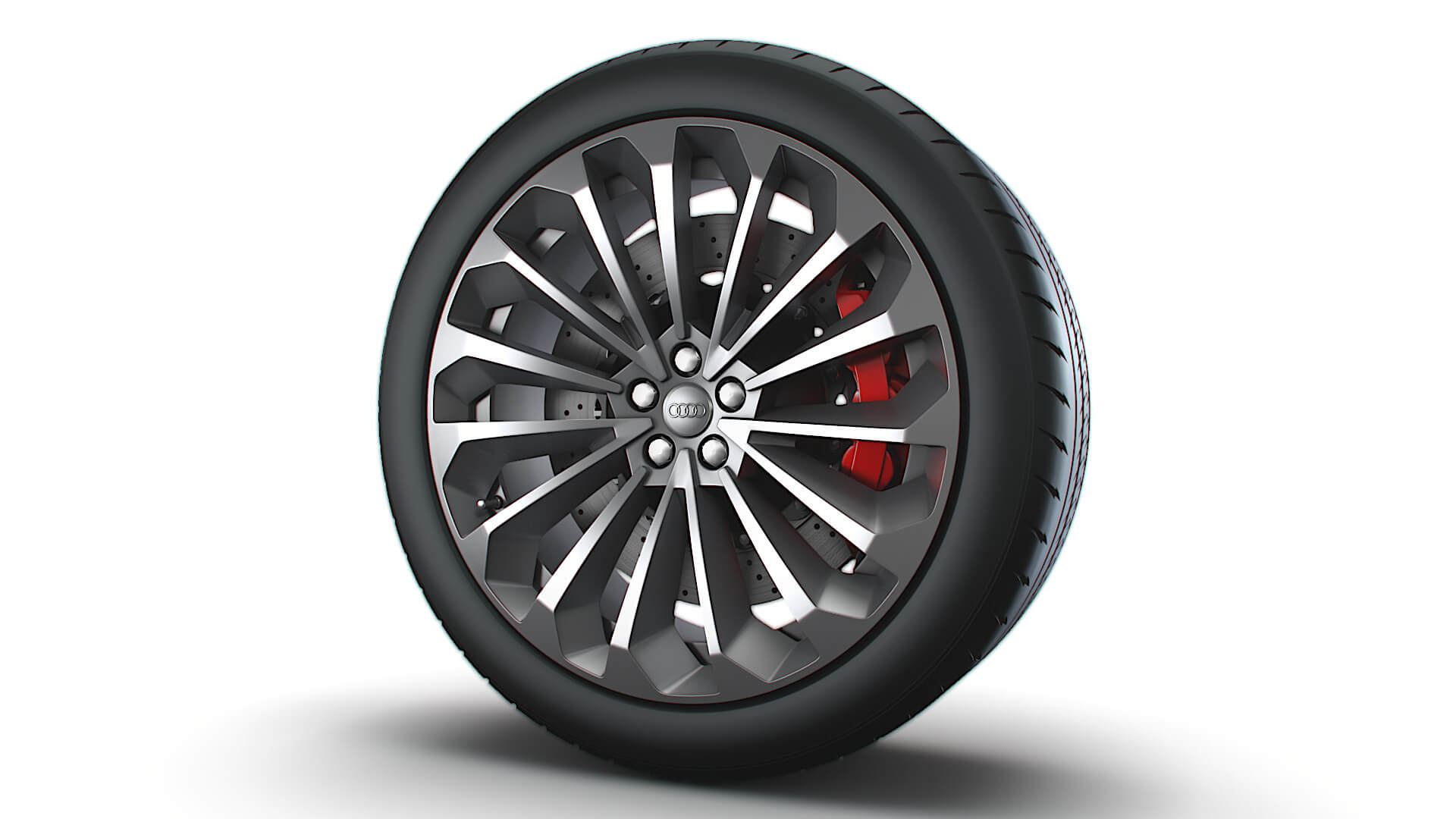 Audi E Tron Wheel - 3D Model by Creative Idea Studio