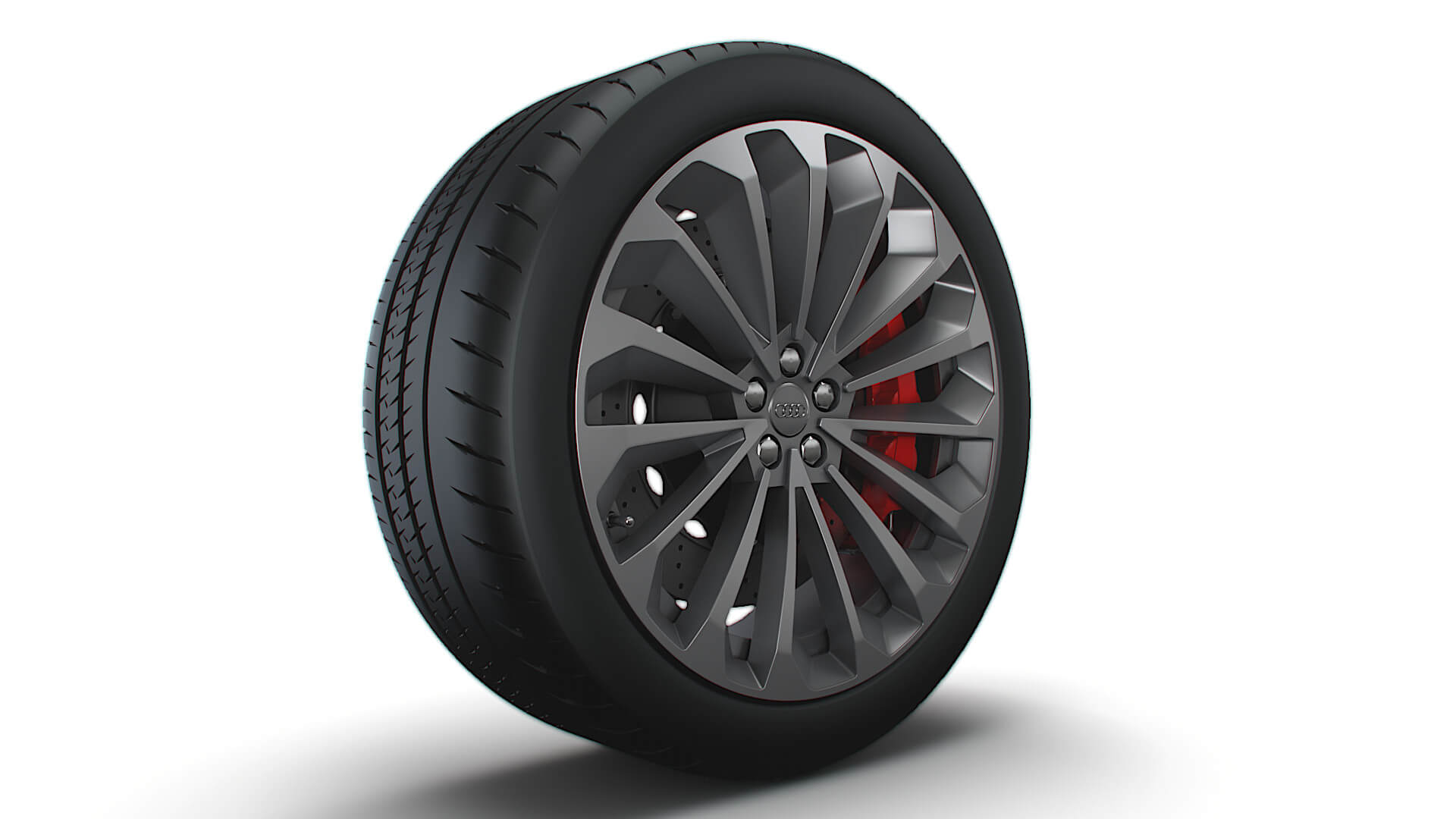 Audi E Tron Wheel - 3D Model by Creative Idea Studio