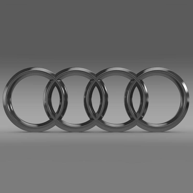 Audi Logo - 3D Model by Creative Idea Studio