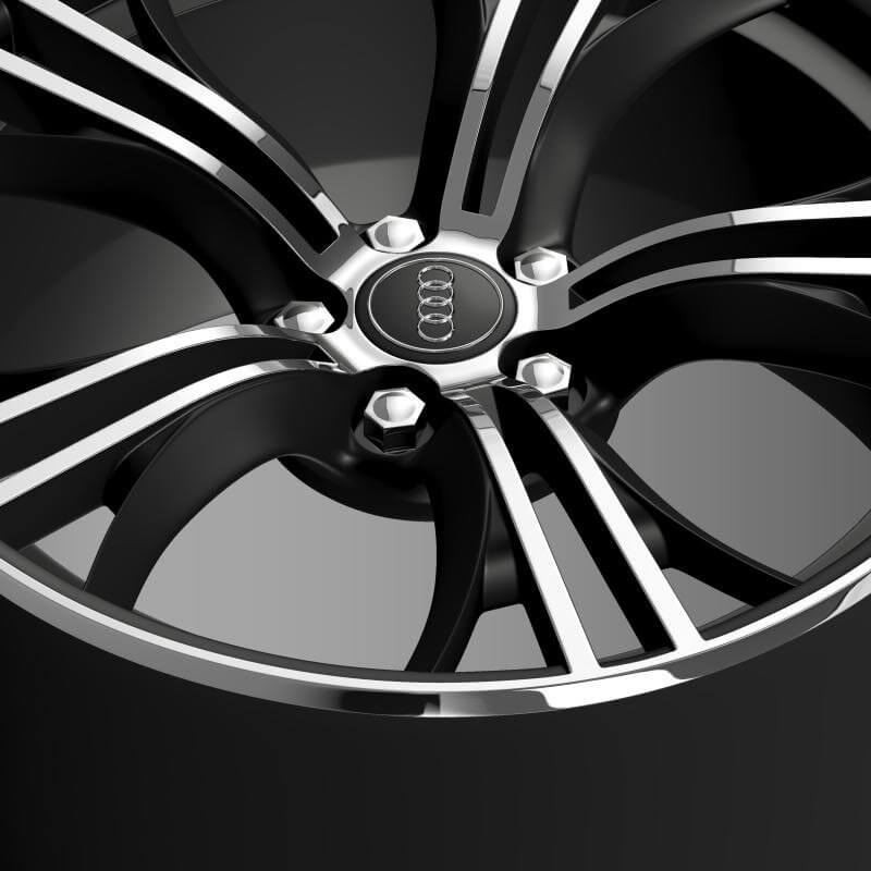 Audi R8 Exclusive Rim - 3D Model by Creative Idea Studio