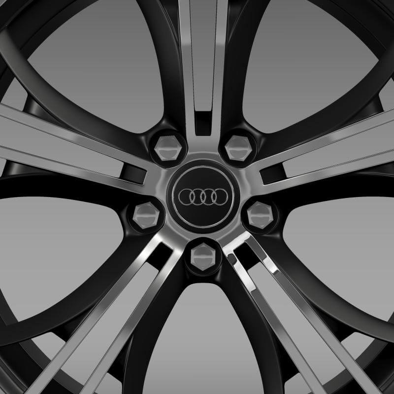Audi R8 Exclusive Rim - 3D Model by Creative Idea Studio