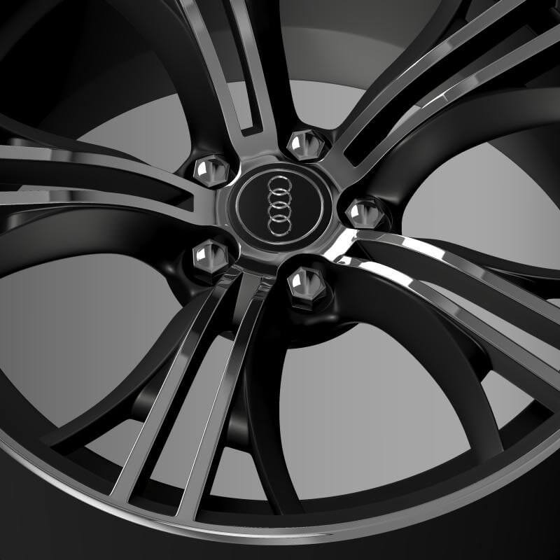 Audi R8 Exclusive Rim - 3D Model by Creative Idea Studio