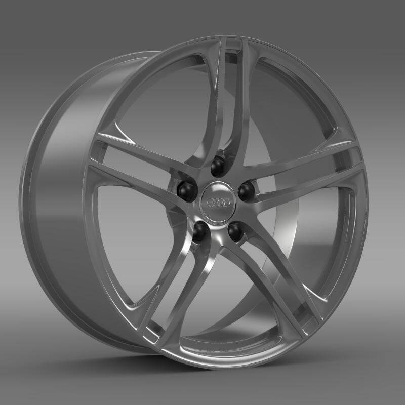 Audi R8 GT Rim - 3D Model by Creative Idea Studio