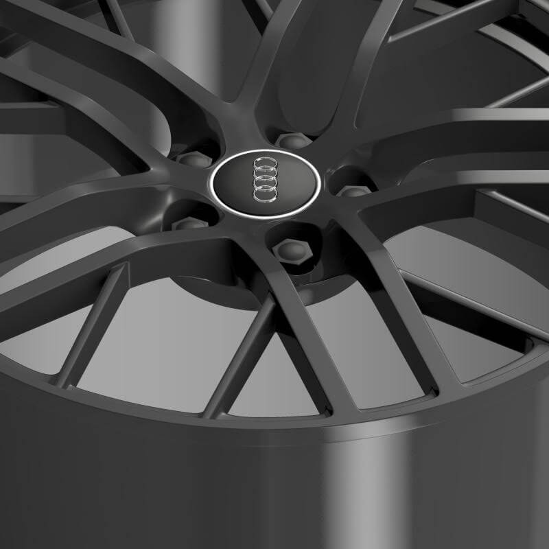 Audi R8 LMX 2014 Rim - 3D Model by Creative Idea Studio