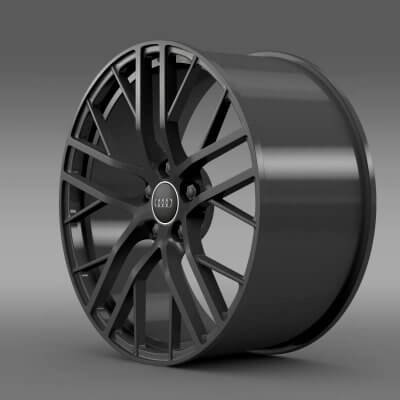 Audi R8 LMX 2014 Rim - 3D Model by Creative Idea Studio