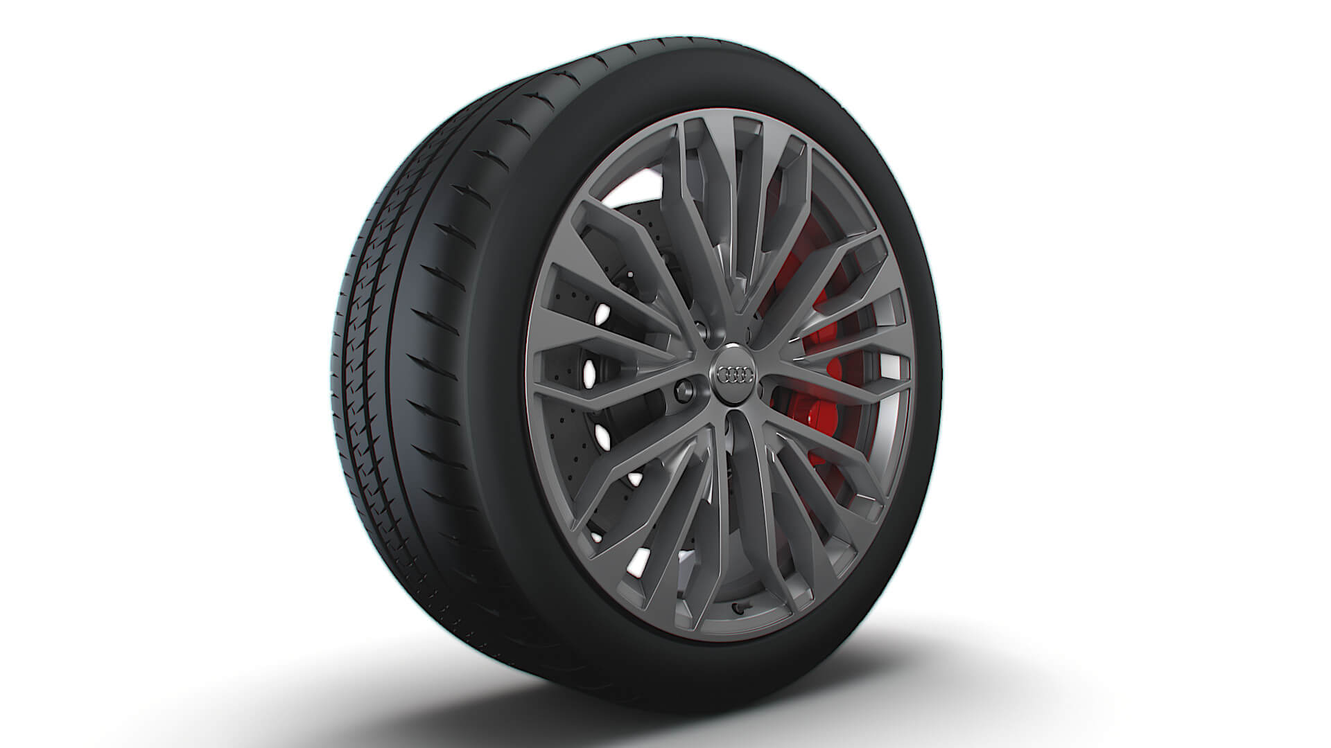 Audi R8 RS Wheel - 3D Model by Creative Idea Studio