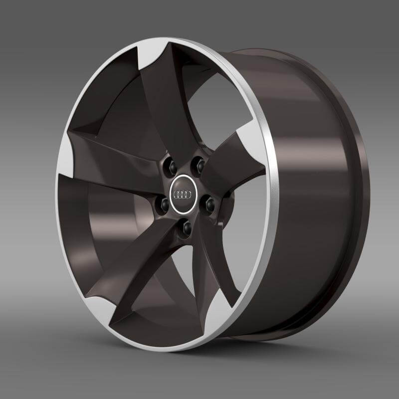 Audi R8 Spyder Rim - 3D Model by Creative Idea Studio