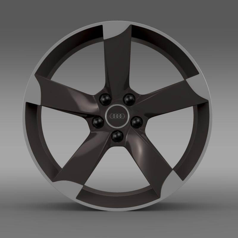 Audi R8 Spyder Rim - 3D Model by Creative Idea Studio