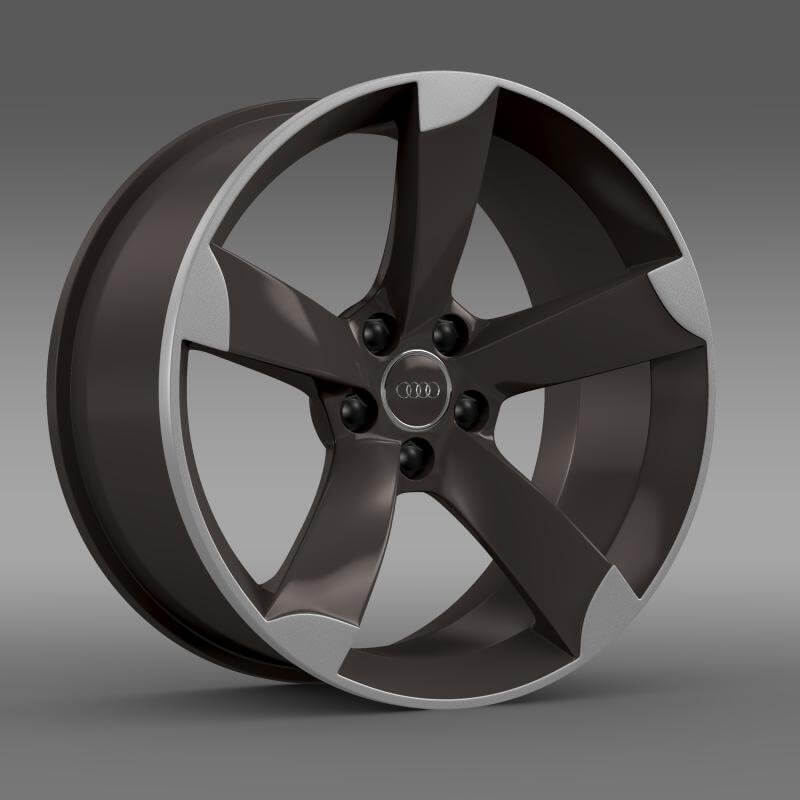 Audi R8 Spyder Rim - 3D Model by Creative Idea Studio