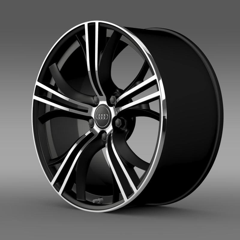 Audi R8 V10 Exclusive Rim - 3D Model by Creative Idea Studio
