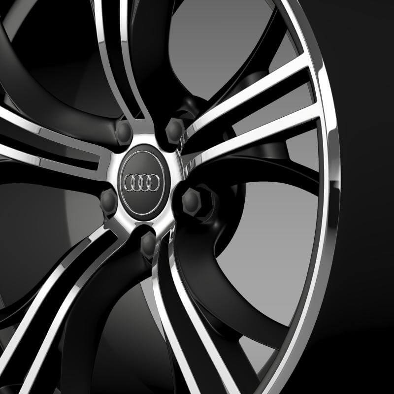 Audi R8 V10 Exclusive Rim - 3D Model by Creative Idea Studio