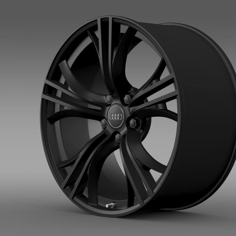 Audi R8 V10 Plus 2013 Rim - 3D Model by Creative Idea Studio