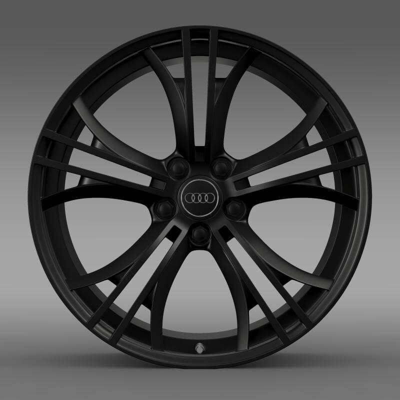 Audi R8 V10 Plus 2013 Rim - 3D Model by Creative Idea Studio
