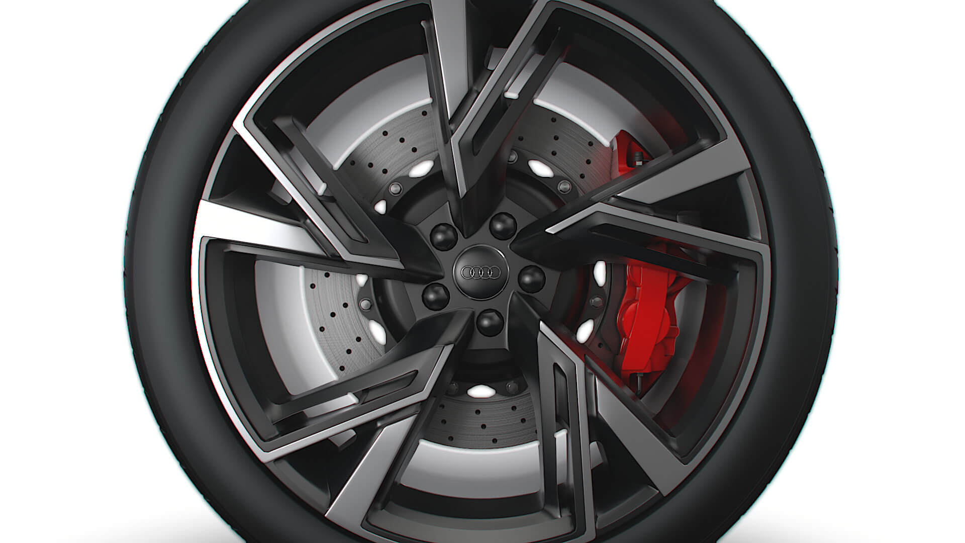 Audi RS6 Wheel - 3D Model by Creative Idea Studio