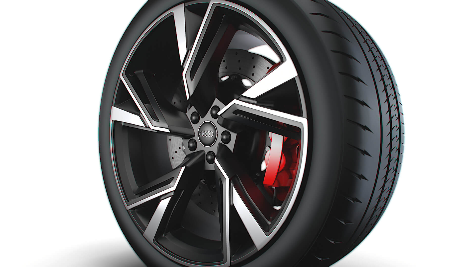 Audi RS6 Wheel - 3D Model by Creative Idea Studio