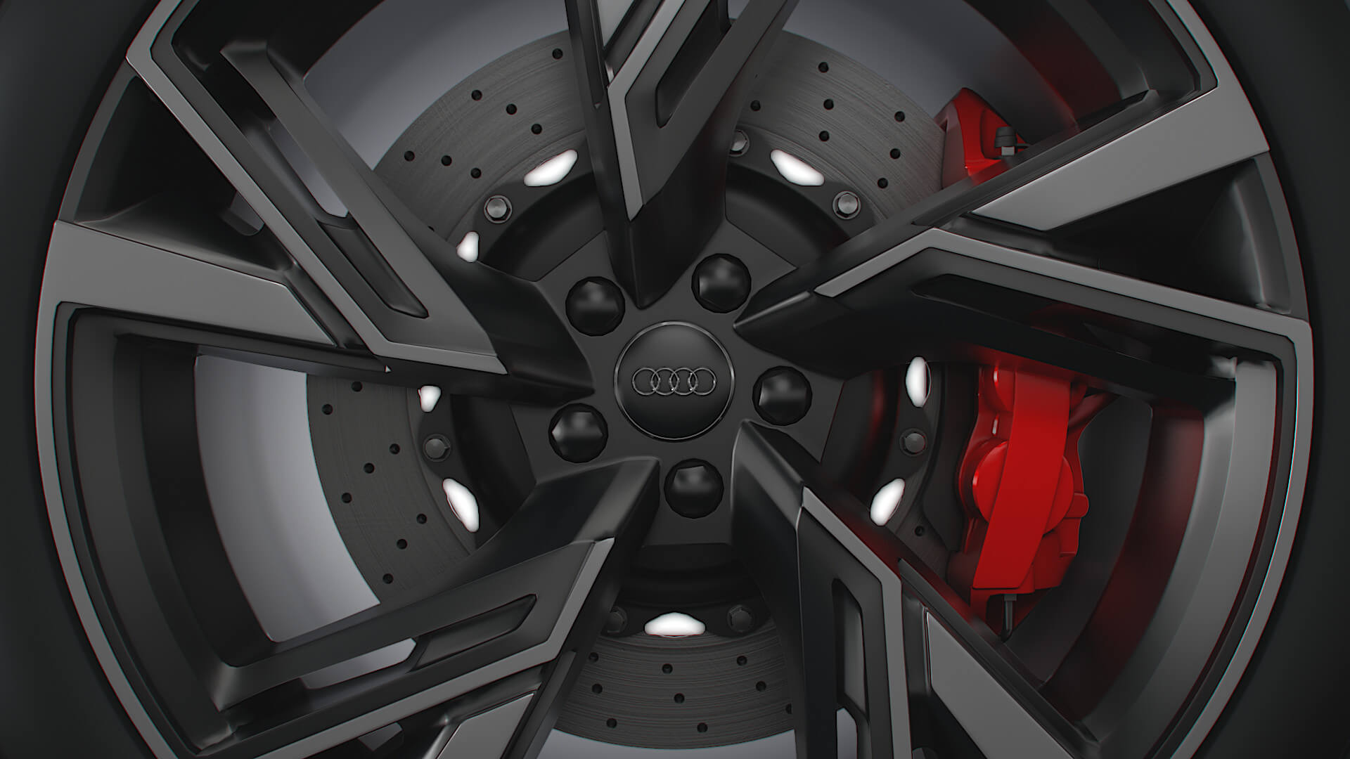 Audi RS6 Wheel - 3D Model by Creative Idea Studio