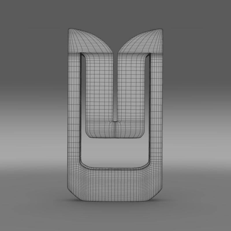 Azlk Logo - 3D Model by Creative Idea Studio