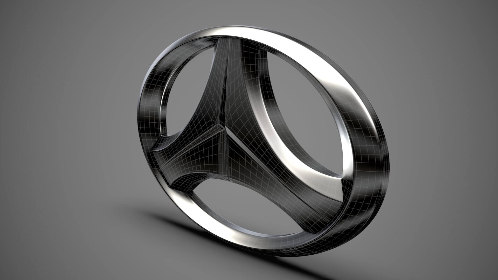 BAW Logo - 3D Model by Creative Idea Studio