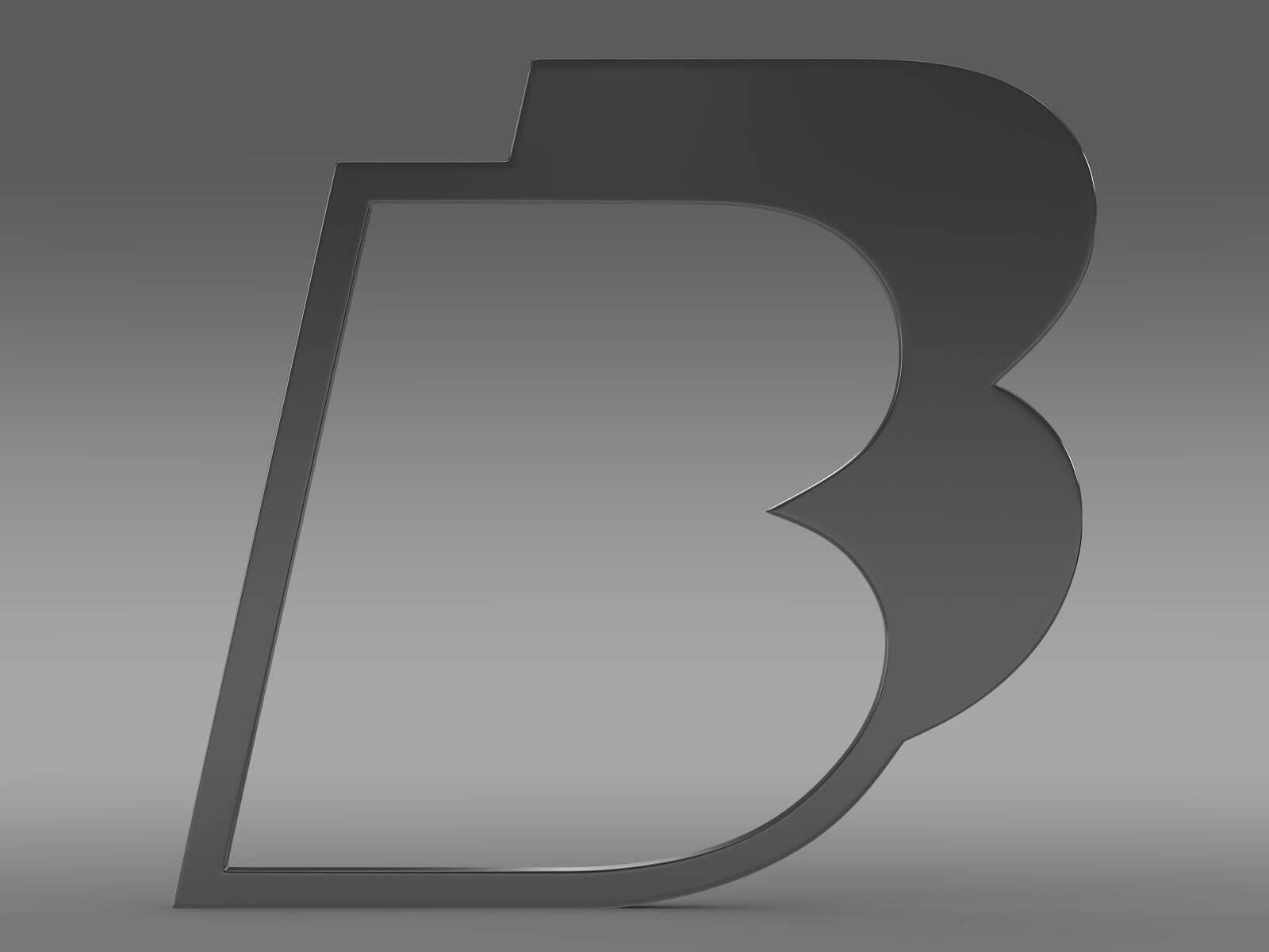 BB Logo - 3D Model by Creative Idea Studio