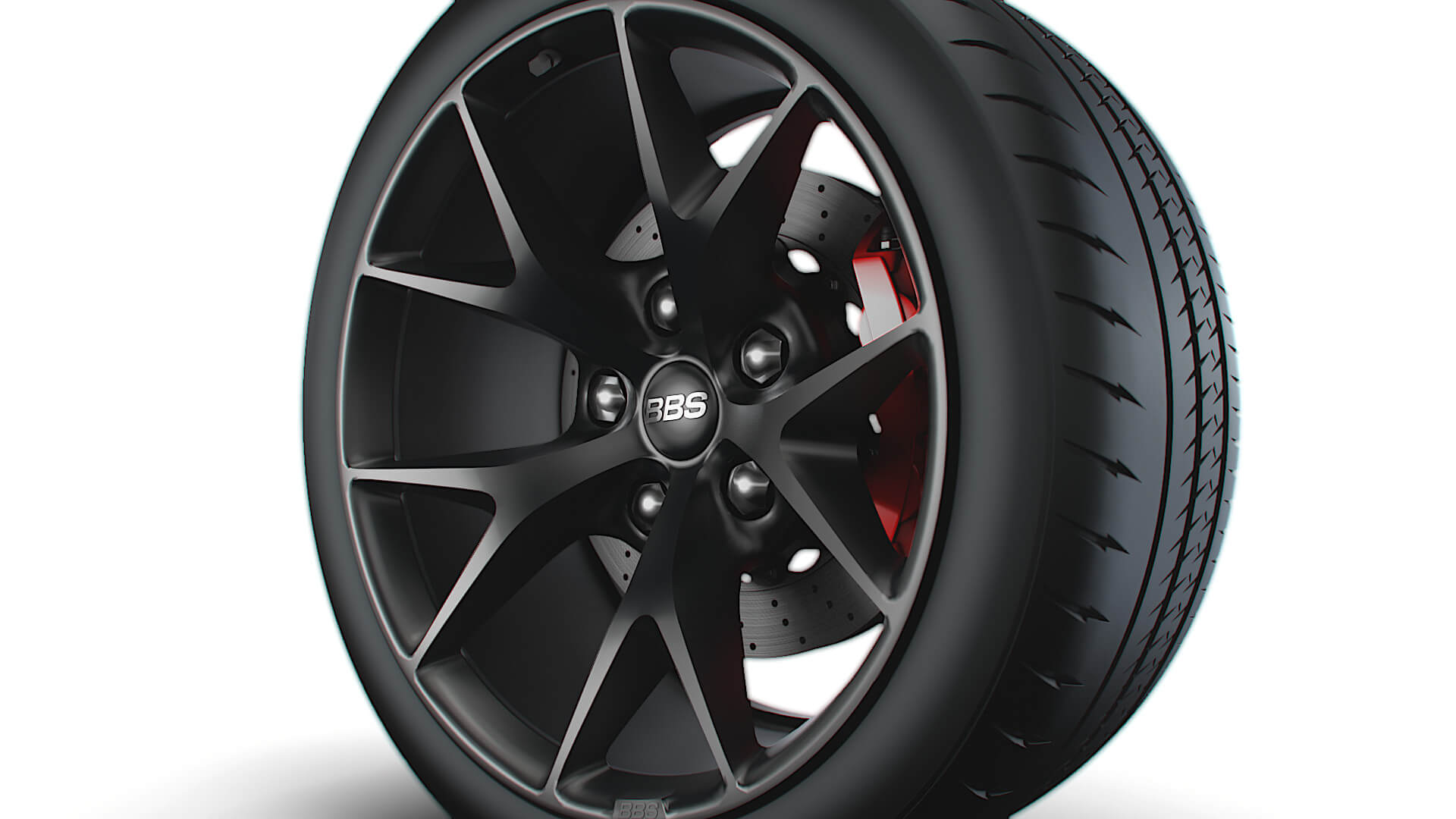 BBS SR Wheel - 3D Model by Creative Idea Studio