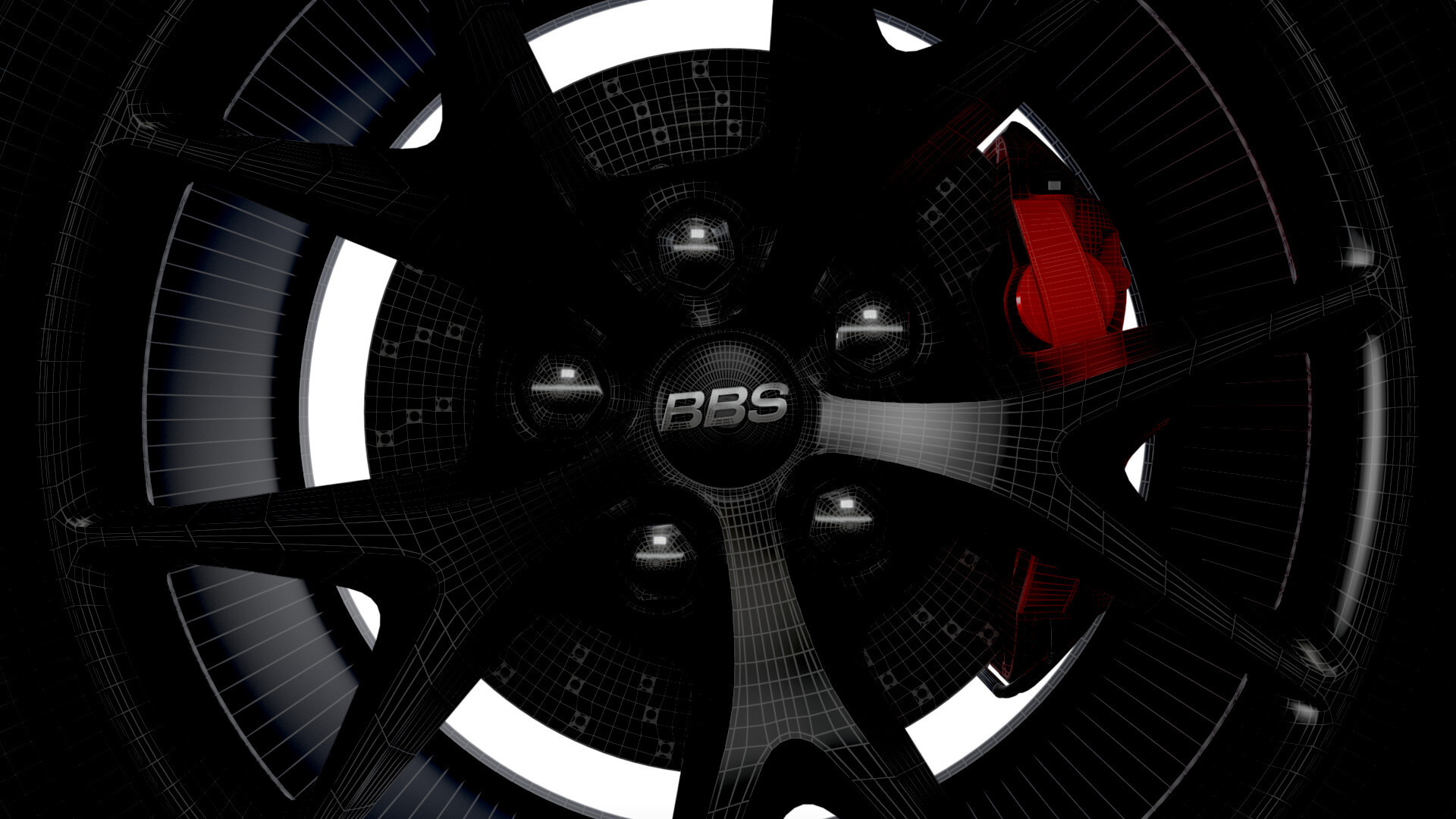 BBS SR Wheel - 3D Model by Creative Idea Studio